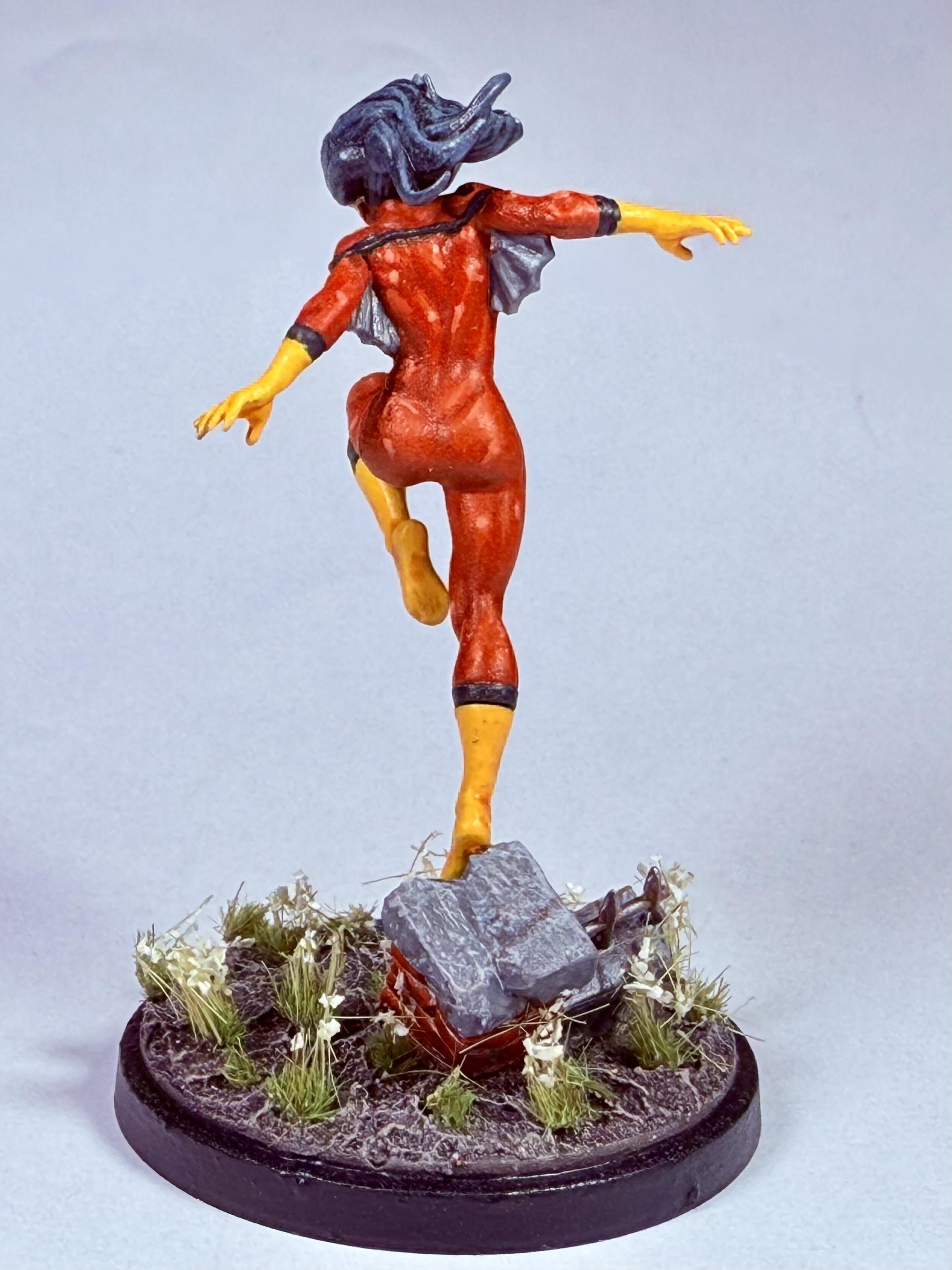 Amg Atomic Mass Games Infinity Marvel Crisis Protocol Mcp Spider Woma Spider Woman 1c
